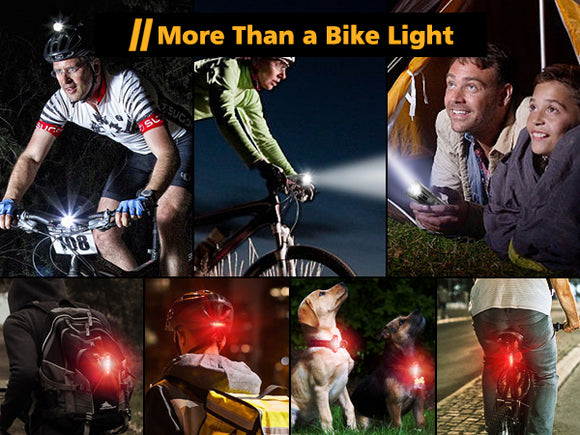 Ultra Bright USB Rechargeable Bike Light Set – Ascherlighting