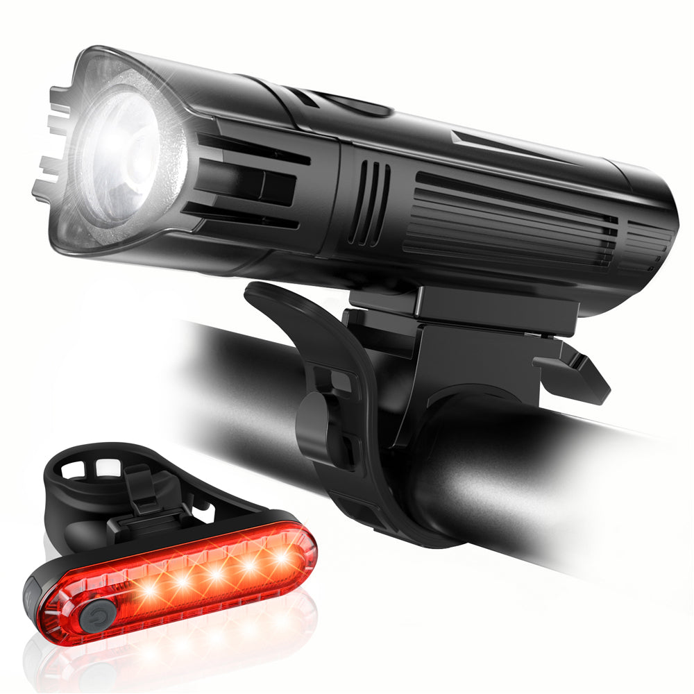 Ultra Bright USB Rechargeable Bike Light Set – Ascherlighting